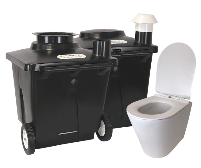 GT 120 NL Composting Toilet Kit - Green Loo - Composting Toilets