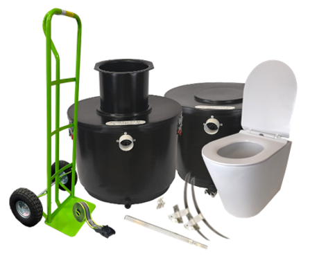 GL 90 Deluxe Composting Toilet Kit - Green Loo - Composting Toilets ...